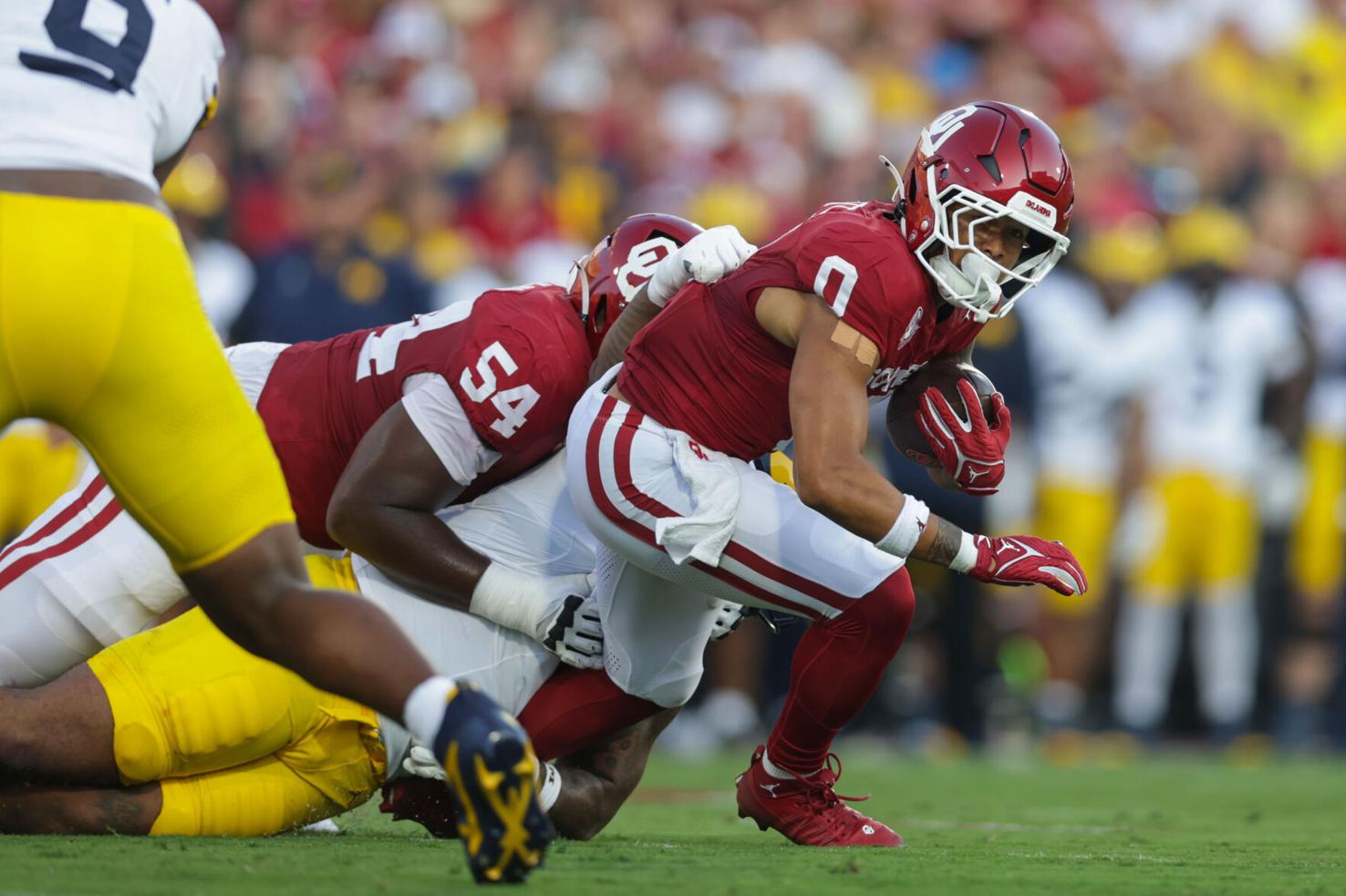 OU football: Jaydn Ott stays positive at Sooner Pro Day