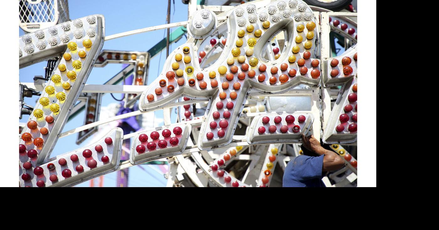 Photos: Scenes from Tulsa State Fair setup ahead of opening day