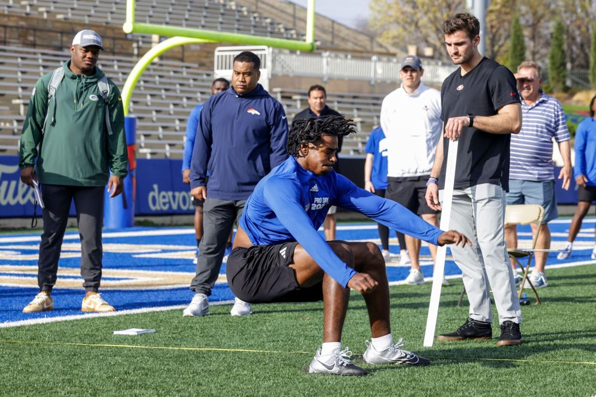 Kendarin Ray shared his nervous feelings ahead of Pro Day