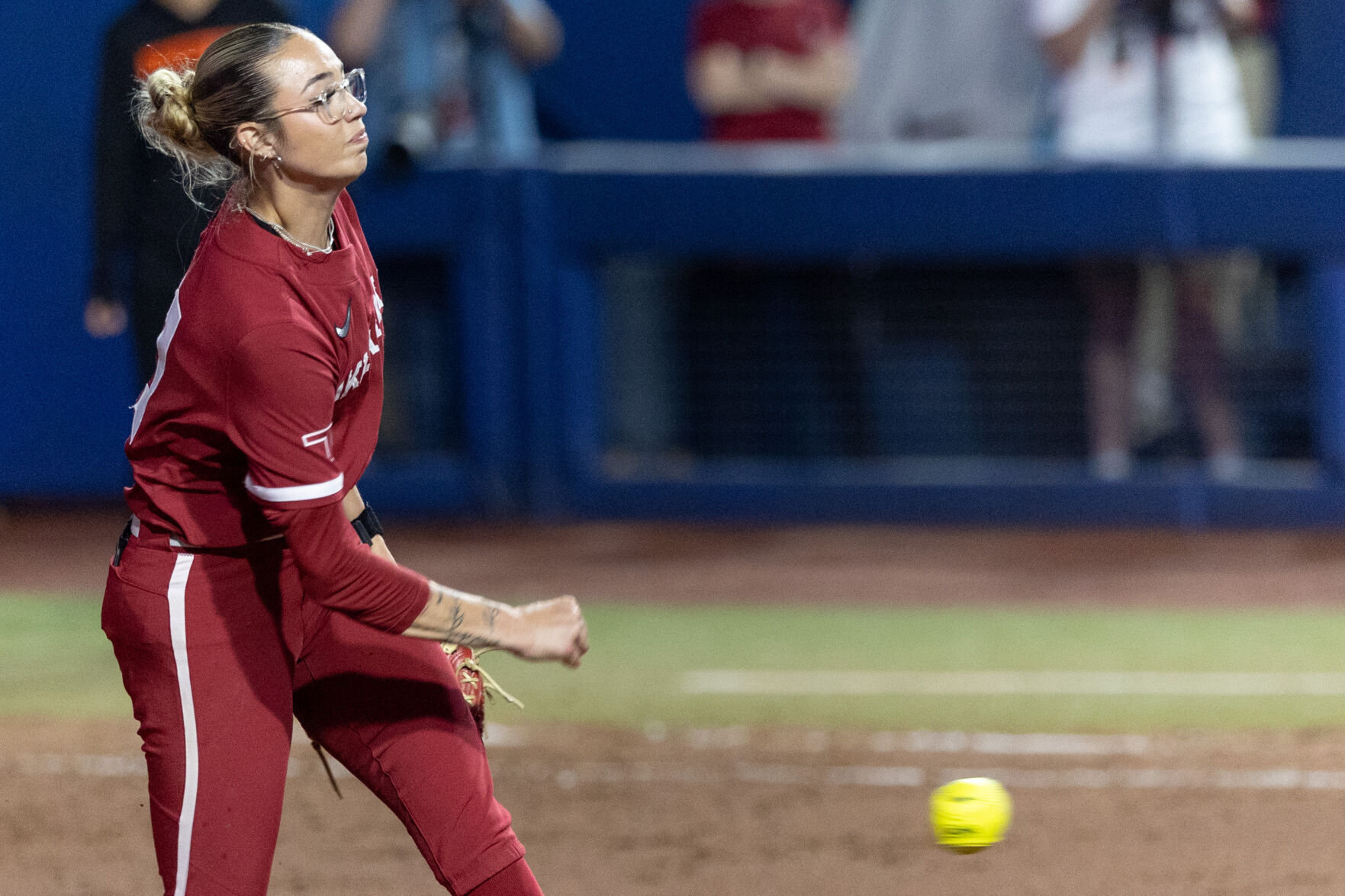 OU softball pitcher Sam Landry receives AUSL Golden Ticket