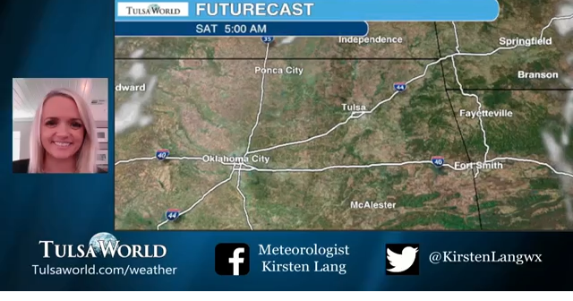 Watch Saturday's weather forecast with Meteorologist Kirsten Lang