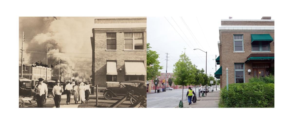 Then and now: Scenes from the Tulsa race riot