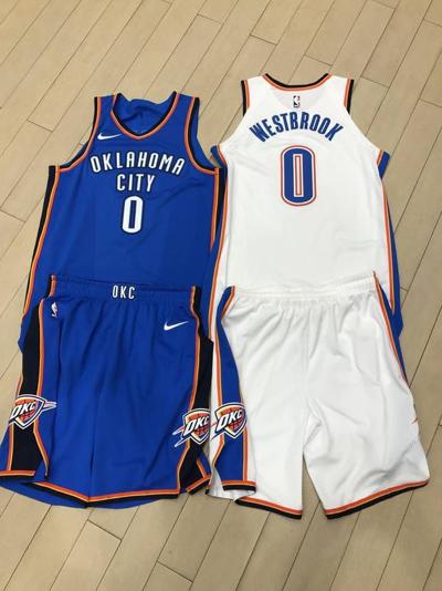 Oklahoma City Thunder's first Nike uniforms are here... and they're ...