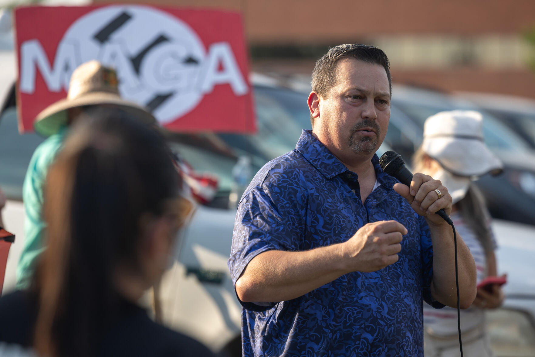 Photos: Demonstrators protest ICE outside Tulsa federal office building