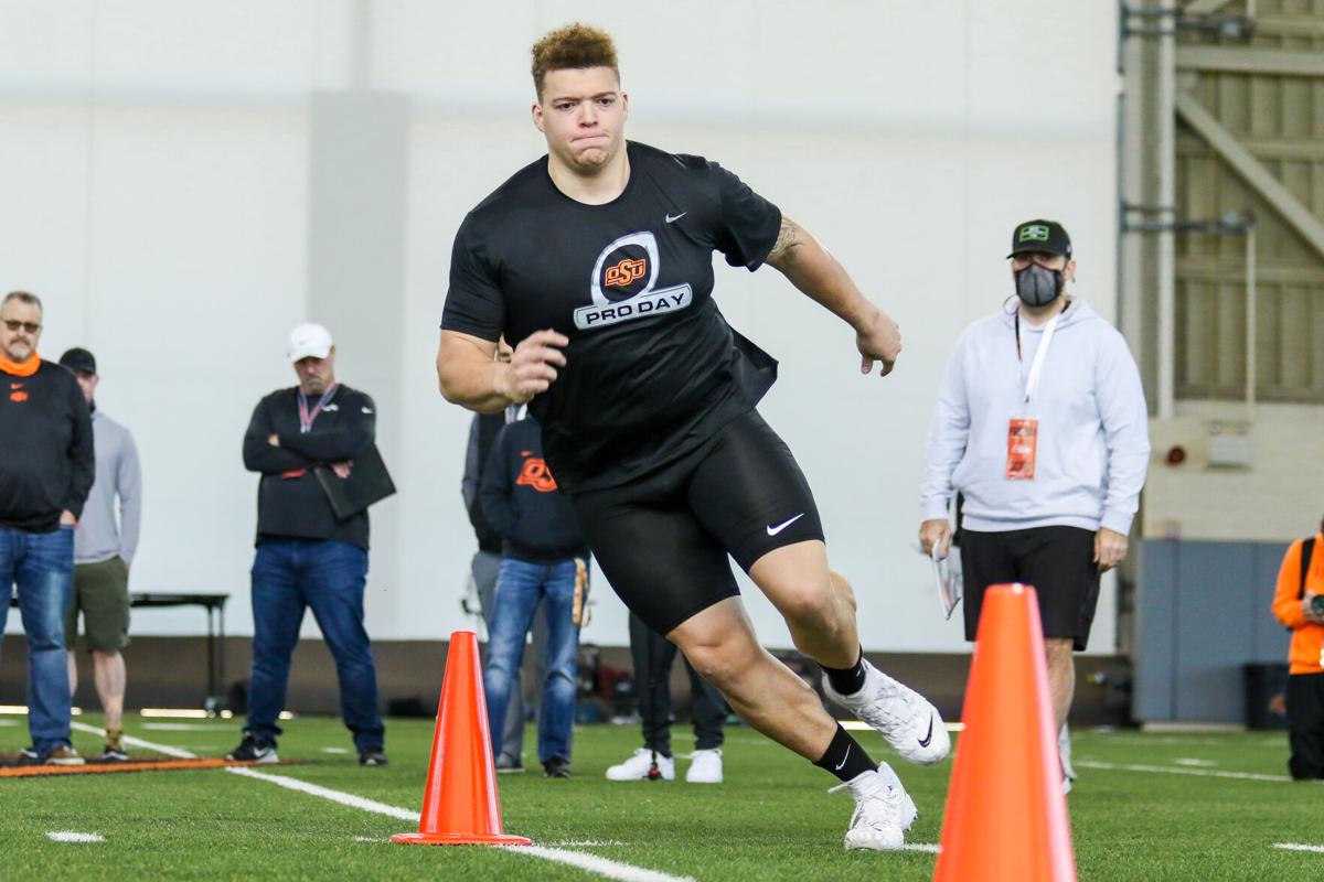 Former OSU offensive lineman Teven Jenkins gets drafted by the Chicago ...