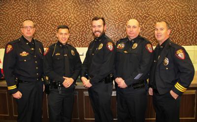 Six Owasso police officers honored at 26th annual Buckledown Awards