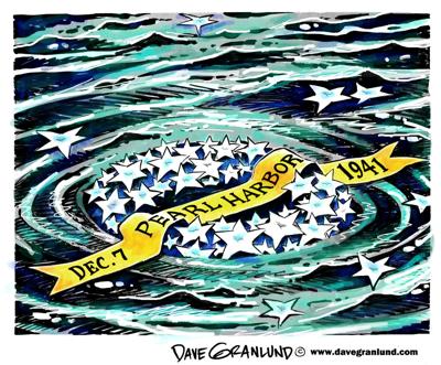 Cartoon: Pearl Harbor memorial