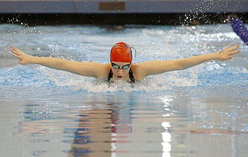 Fort Gibson girls, Stillwater boys win 5A swimming titles | High School ...