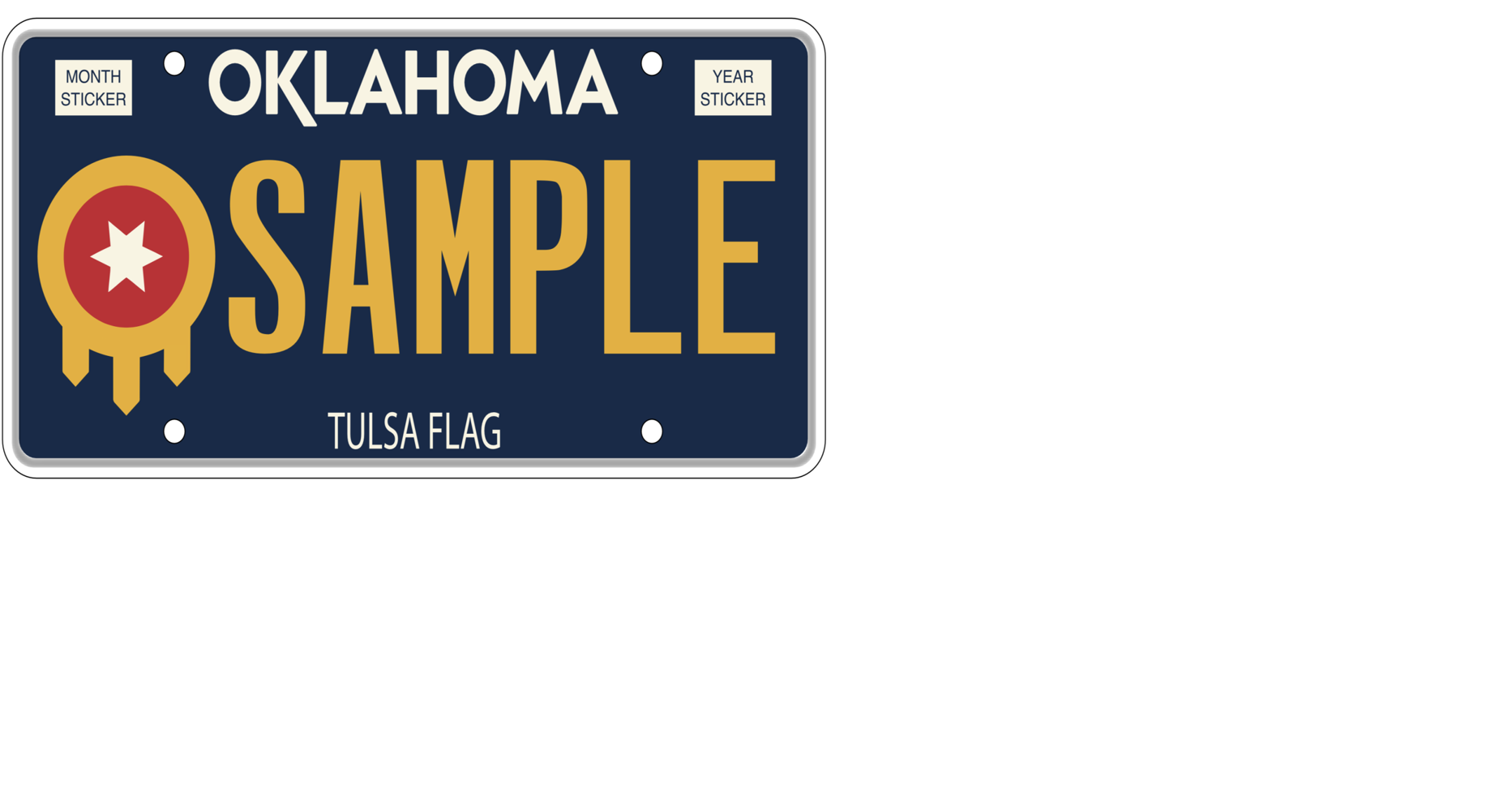 Clock ticking to order new Tulsa specialty license plate