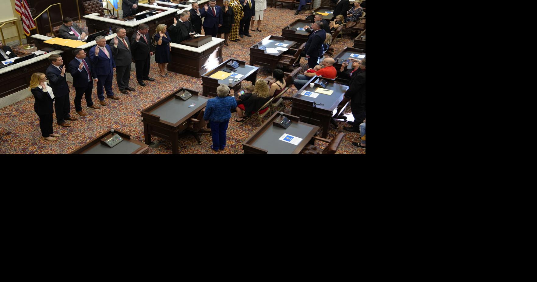 New Oklahoma senators sworn into office