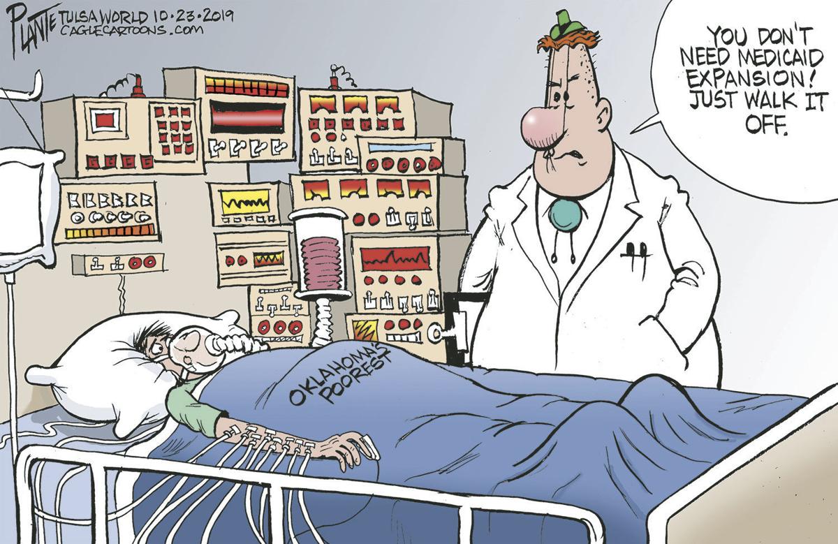 Bruce Plante Cartoon: Oklahoma Yes on 802
