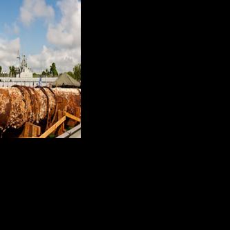 Ship's mast unveiled in Muskogee