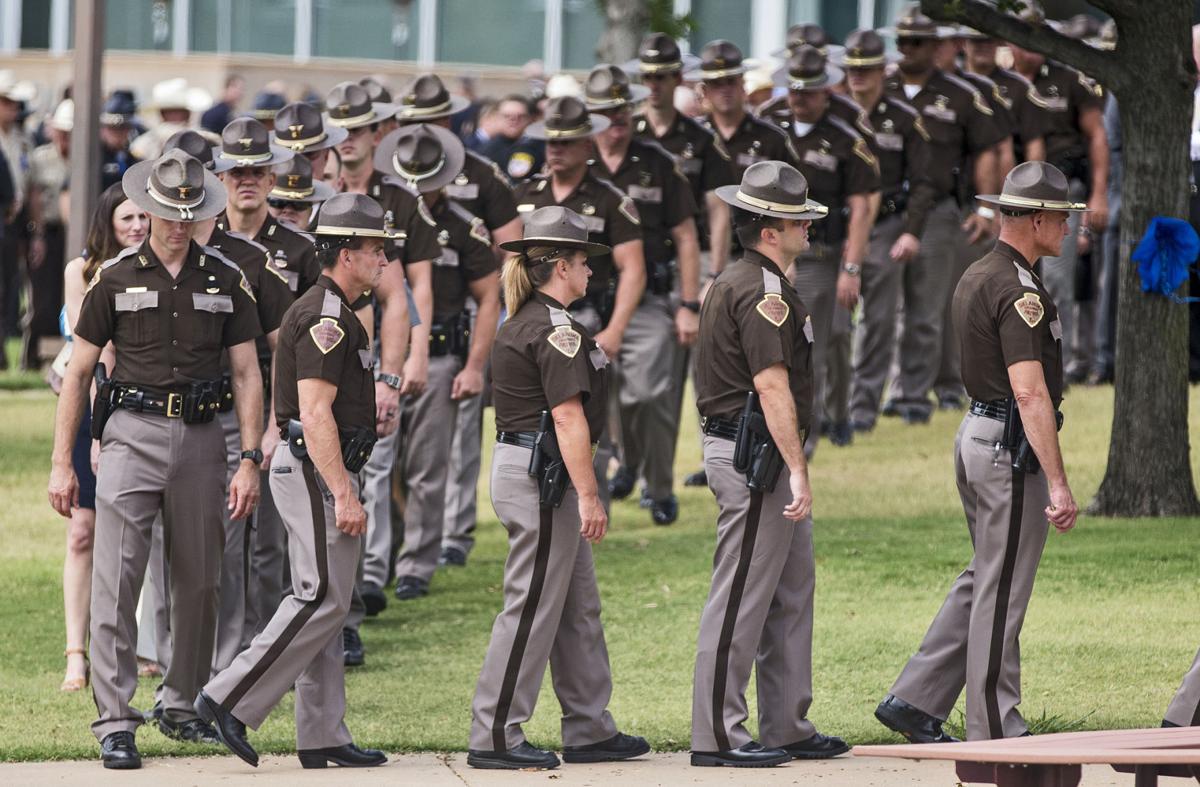 Hundreds gather for funeral of Oklahoma Highway Patrol trooper killed ...