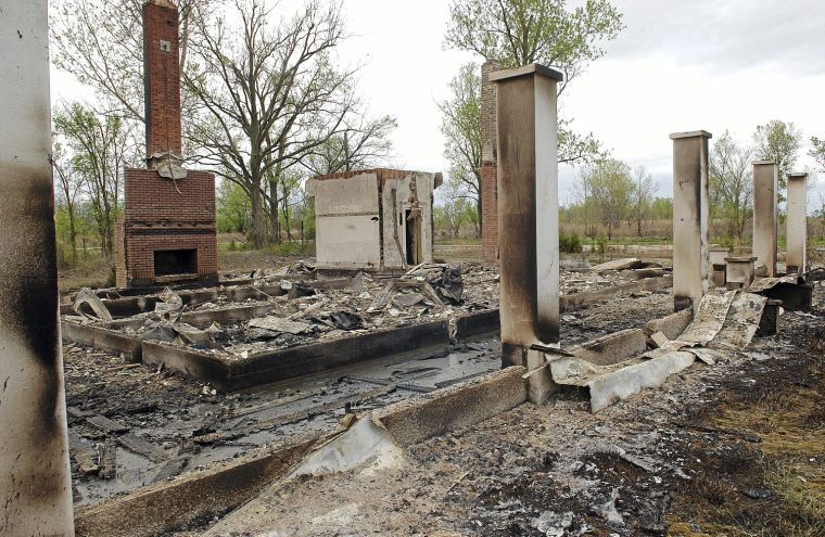 Fire destroys Picher Mining Field Museum