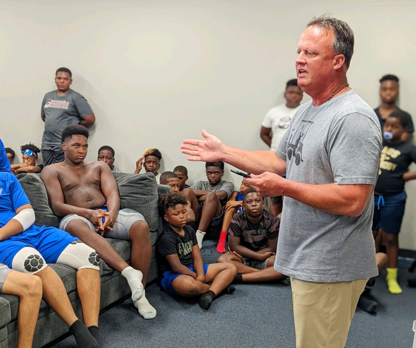 Why Millwood’s Darwin Franklin invited former OU coach Cale Gundy to ...