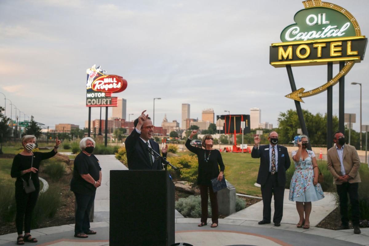 Neon sign park along Route 66 sees first lighting | Local News ...