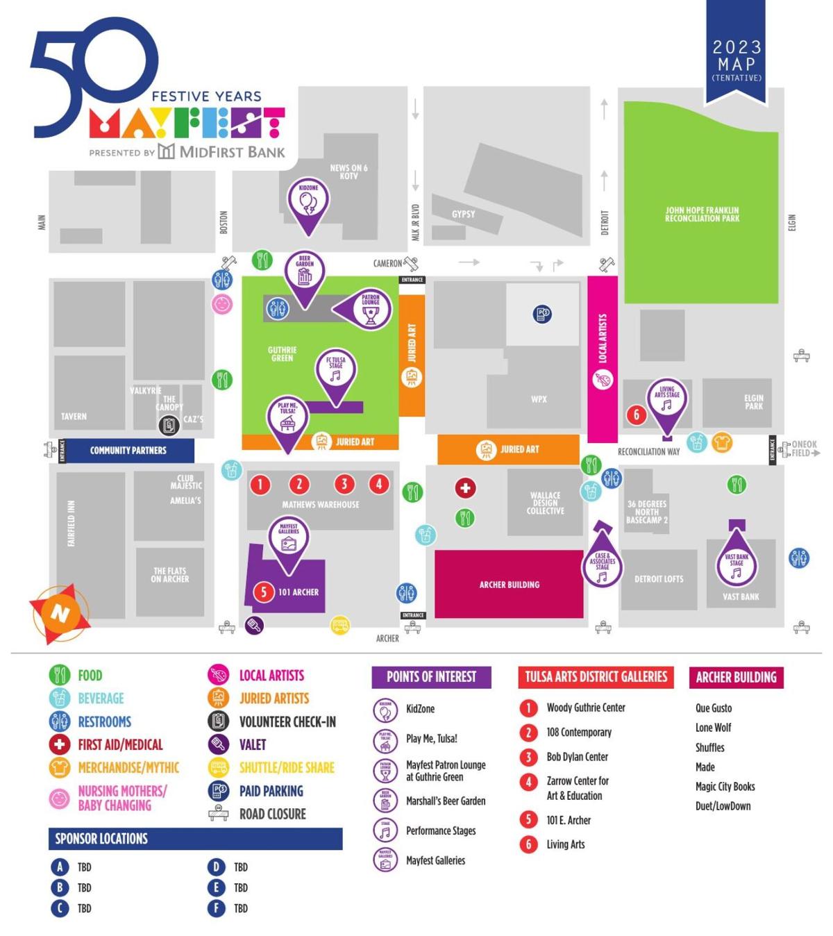 Mayfest map