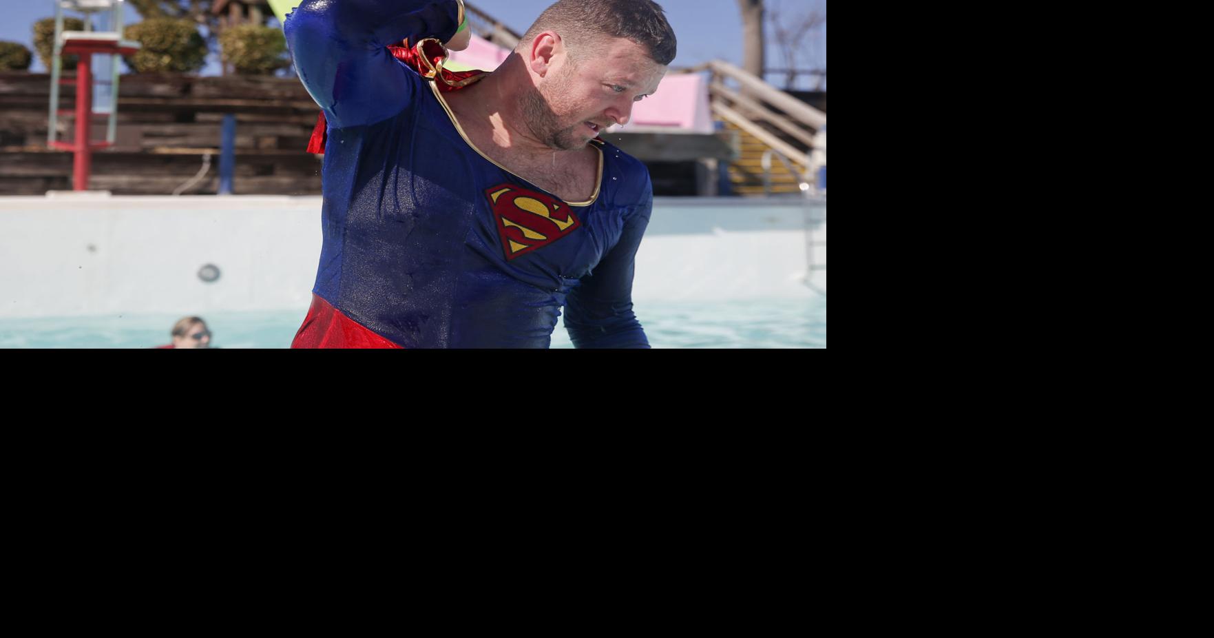 Solar plunge: Warm weather offsets icy water as money raised for ...