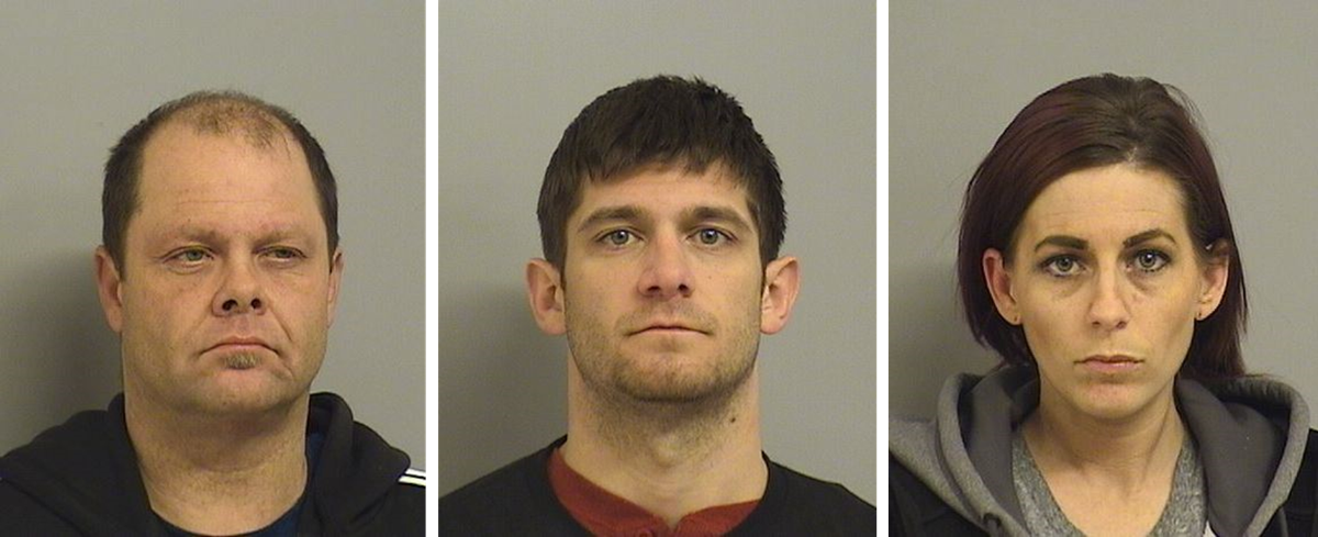 Three arrested, two others wanted after fleeing scene of traffic stop ...