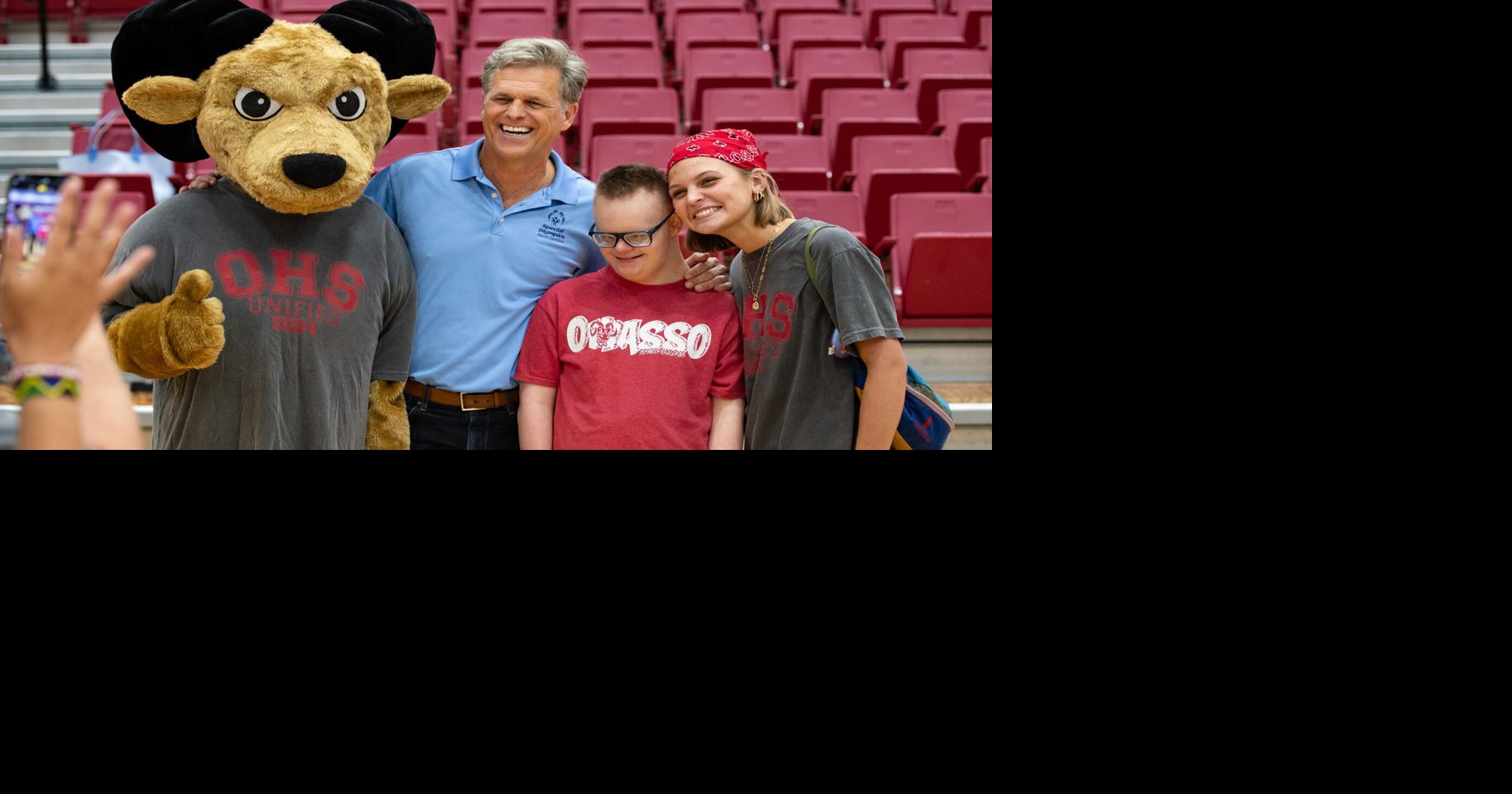 JFK’s nephew, Tim Shriver, visits Owasso schools