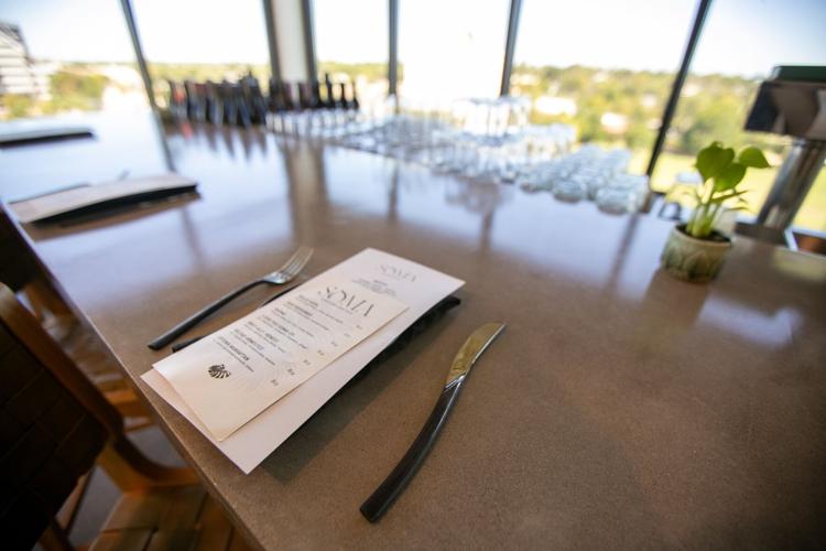 At Soma restaurant atop Brut Hotel, food is as good as view