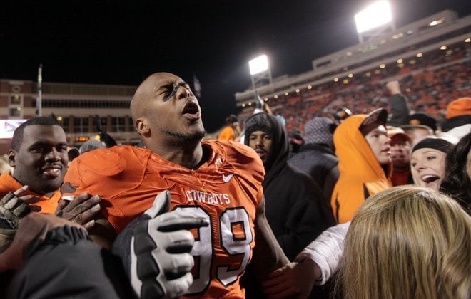 Oklahoma State suspends staff member Richetti Jones