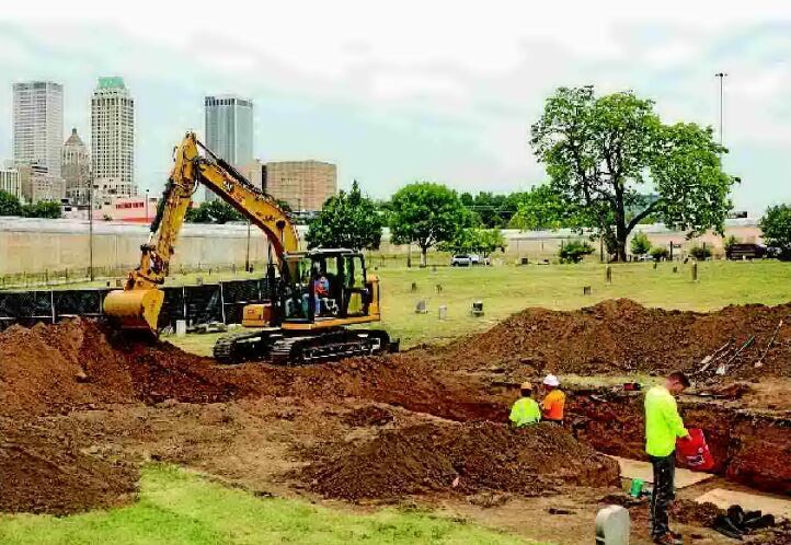 Grave excavation continues