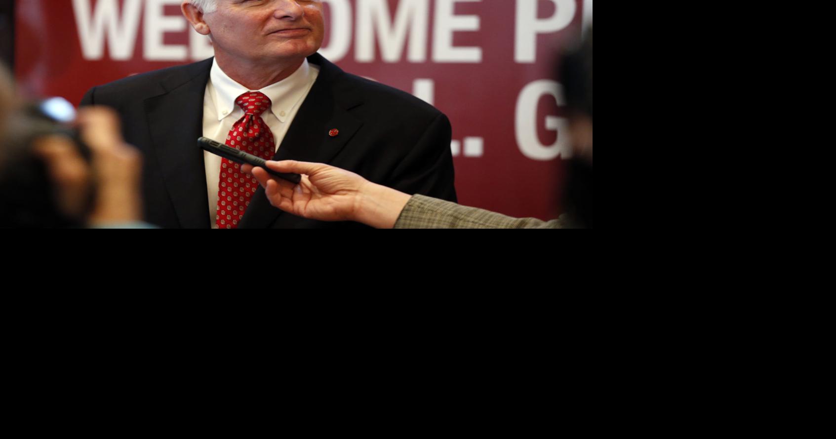 University of Oklahoma lays off 50 staffers; President Jim Gallogly ...