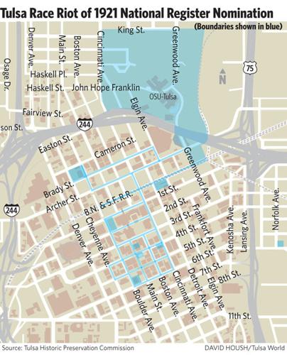 Tulsa race riot district historic register proposal advances