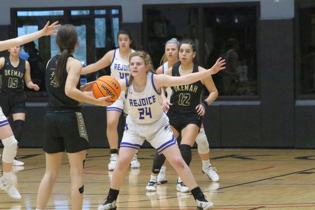 Rejoice nips Okemah in OT for first-ever area tournament win