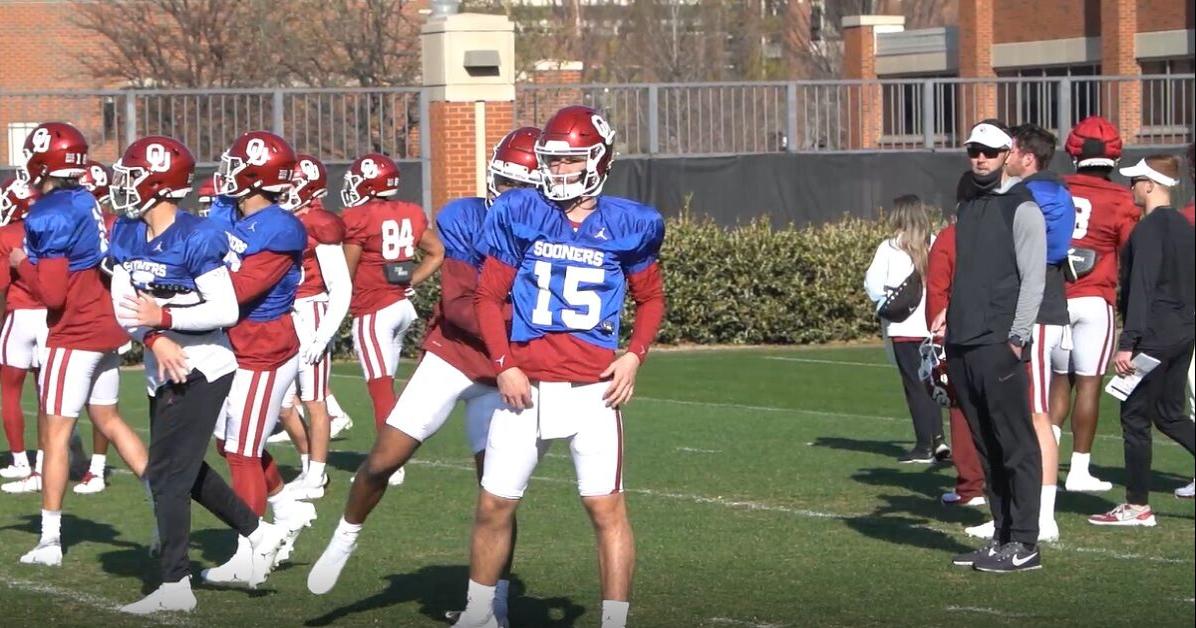 A look inside OU spring football practice