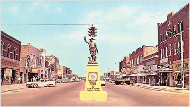 Only in Oklahoma: Doughboy held his position for decades