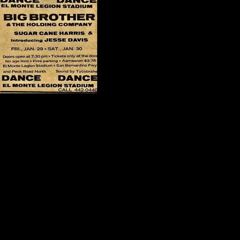 Jesse Ed Davis concert ad