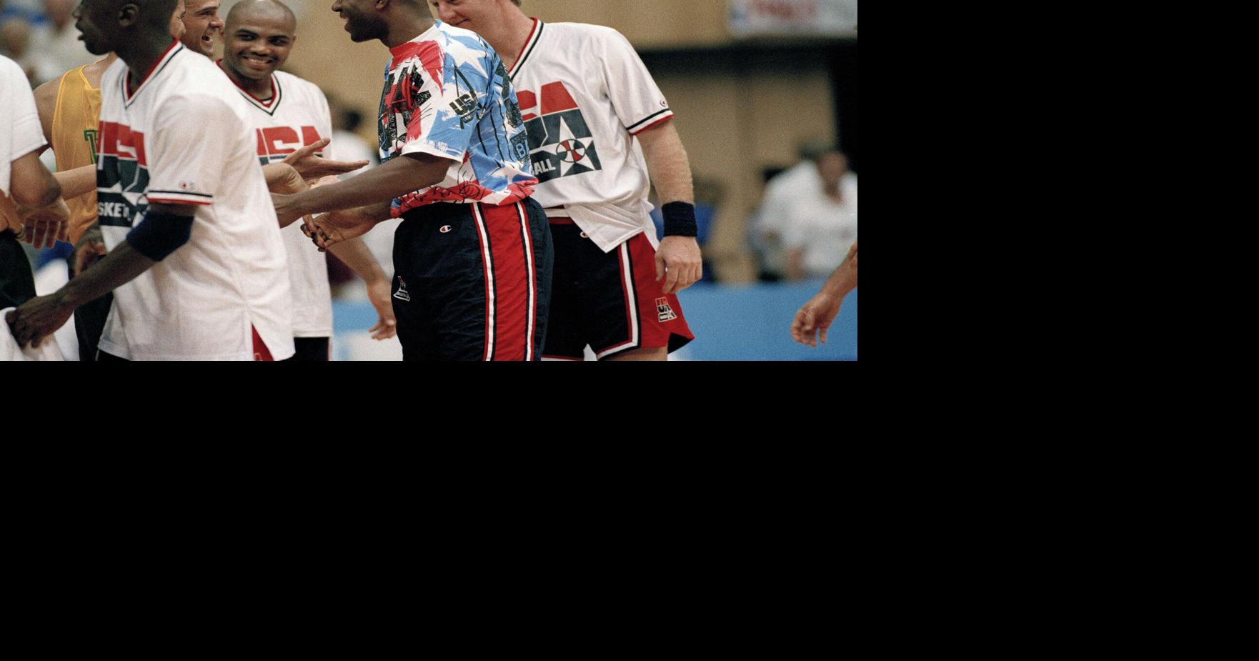 Michael Jordan, Oscar Schmidt, Charles Barkley, Earvin Magic Johnson ...