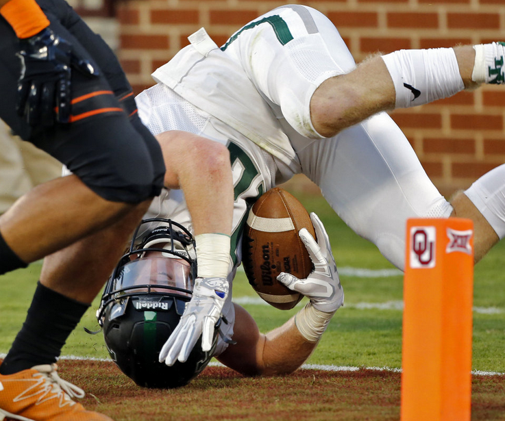 Bob Stoops' son Drake's career night helps Norman North survive scare ...