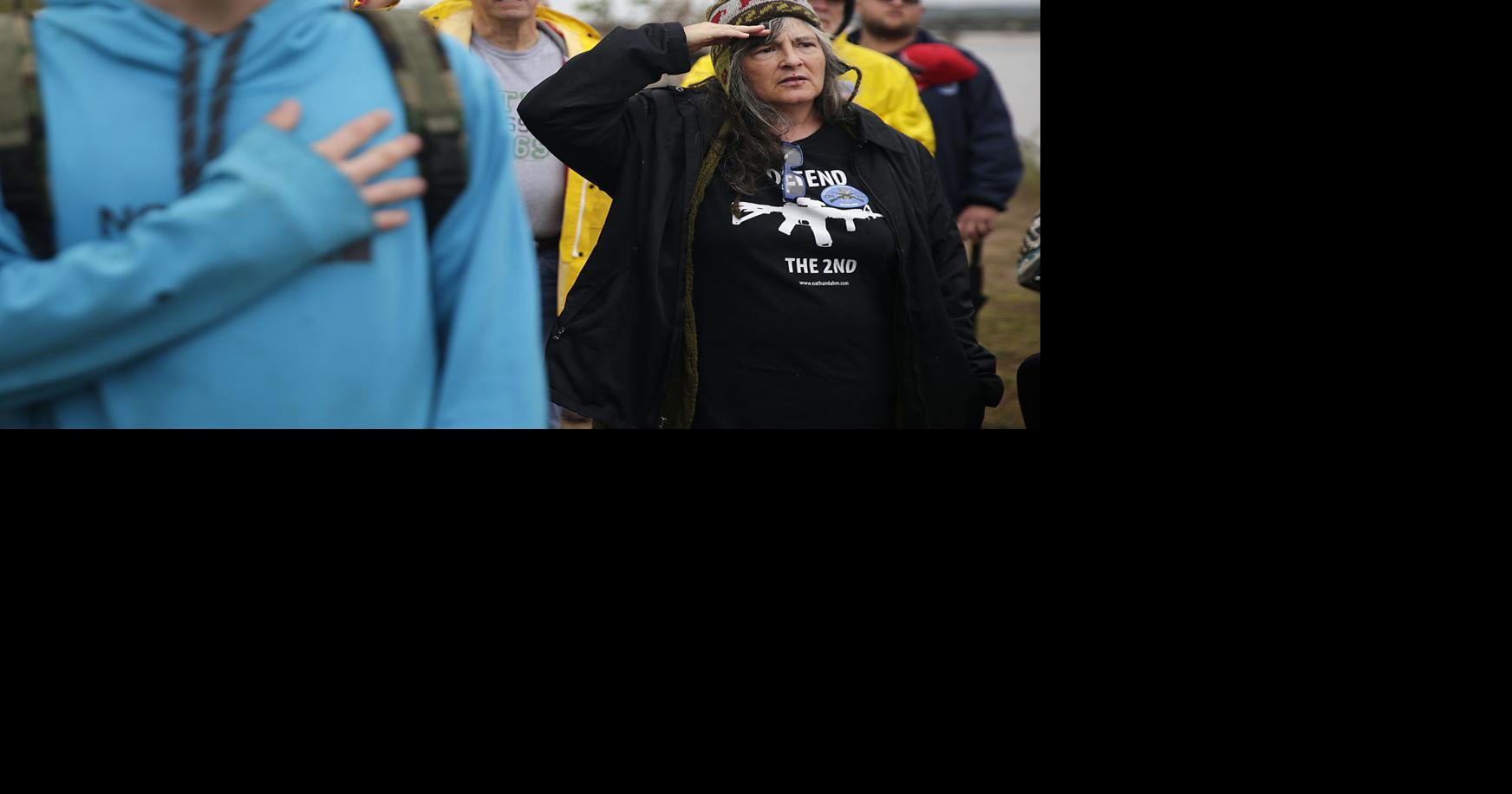 Gun-rights supporters hold rally at Gathering Place to protest park's ...