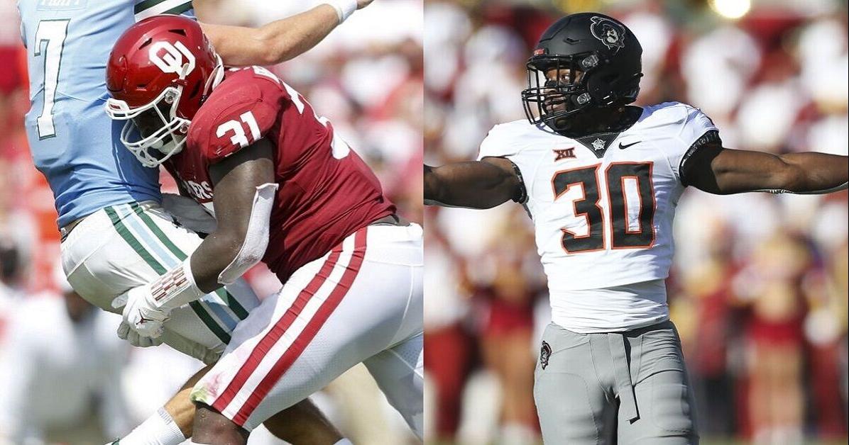 OU's Jalen Redmond, OSU's Colin Oliver make 2022 Bednarik Award ...
