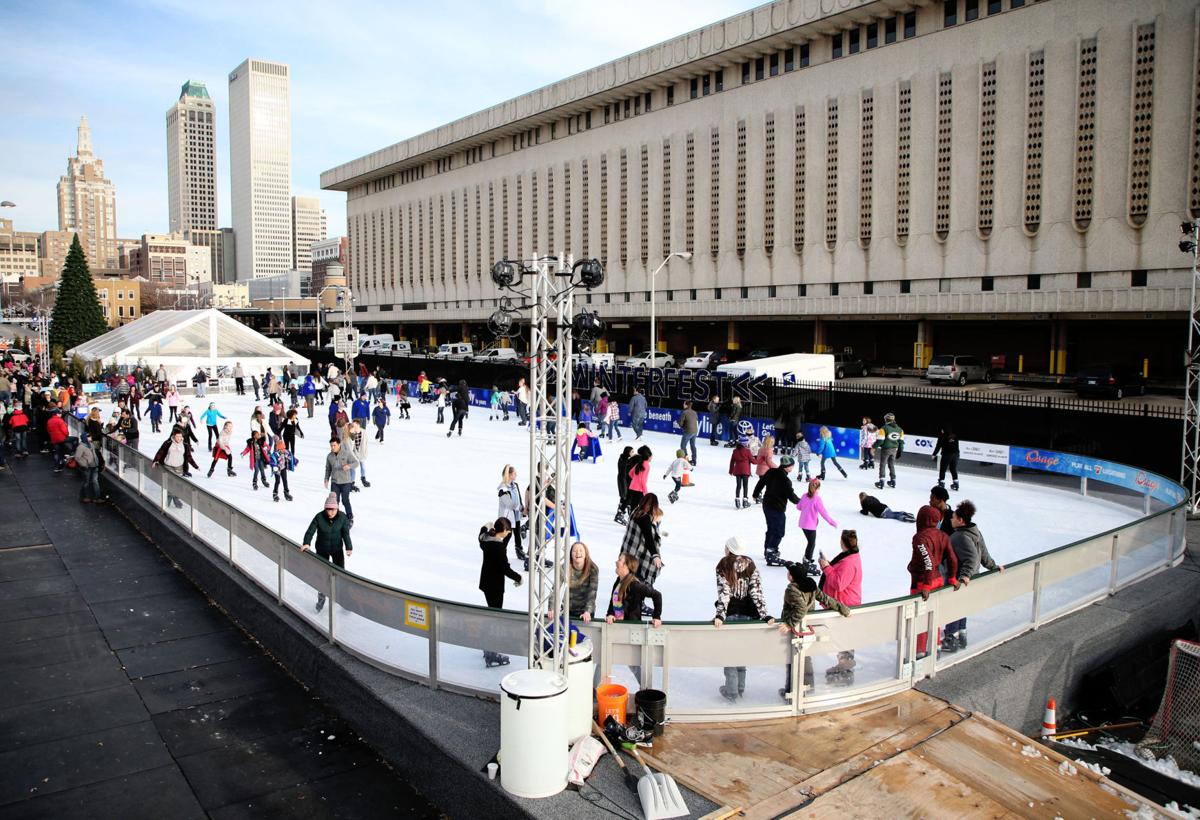 Photo gallery: Ice-skaters glide on the season's last weekend of Winterfest