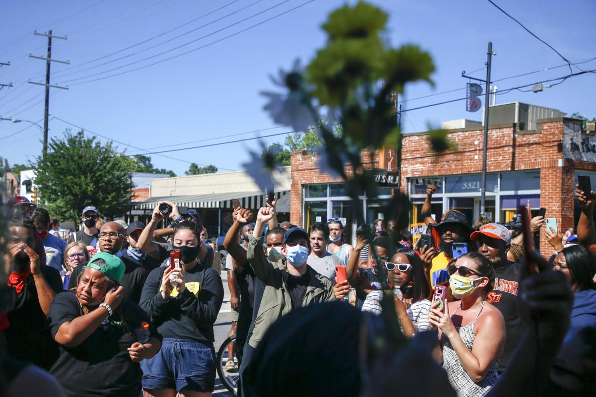 Watch Now: Brookside protest in response to Minnesota police violence ...