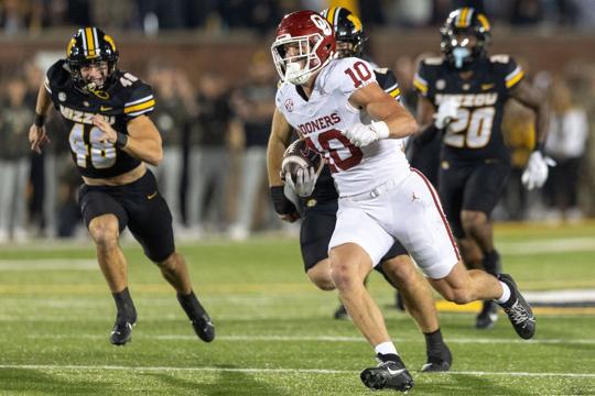 OU Sooners tight end Bauer Sharp entering transfer portal