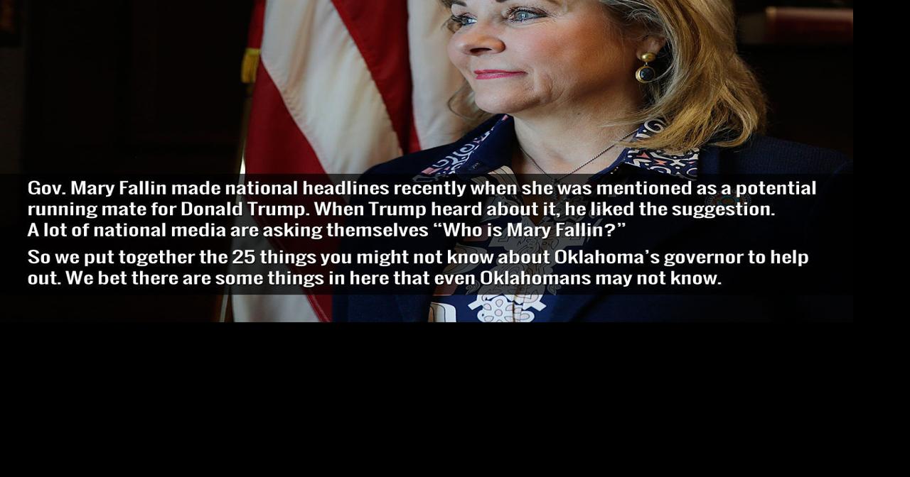 Photo gallery: 27 things you may not know about Gov. Mary Fallin
