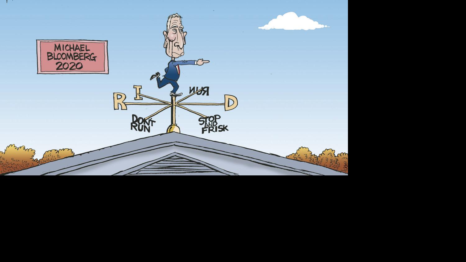 Bruce Plante cartoon: Bloomberg? | Columnists | tulsaworld.com