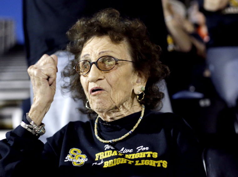 Sand Springs fan cheering on team for more than 80 years