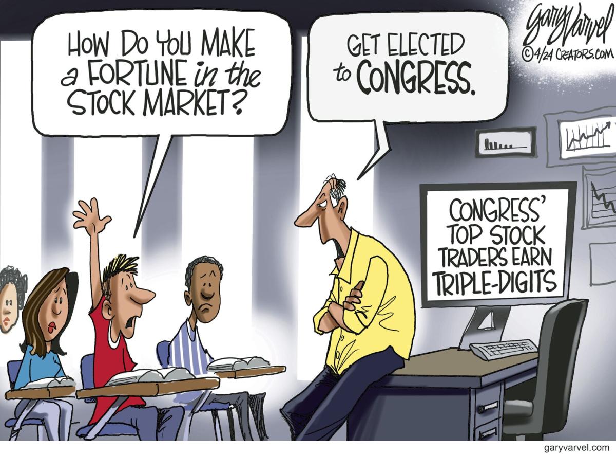 Cartoon: Getting Rich In Congress