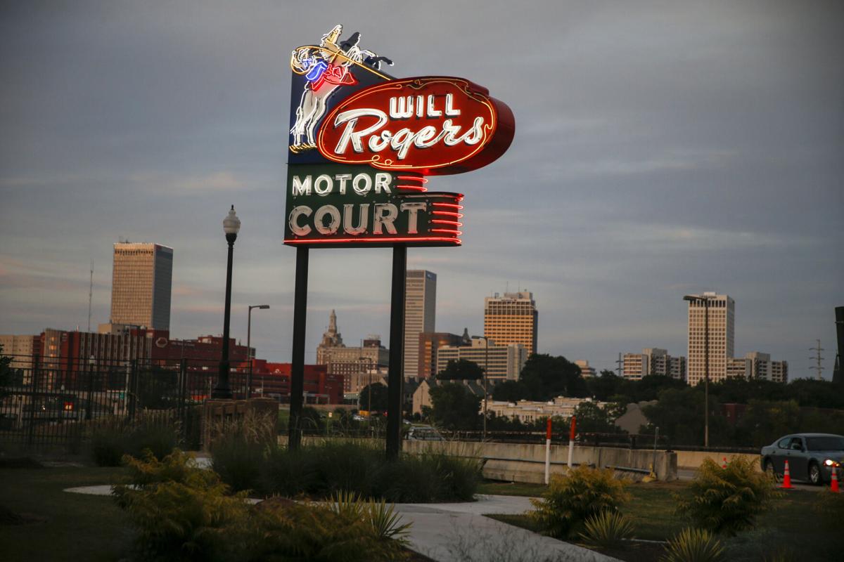 Neon sign park along Route 66 sees first lighting | Local News ...