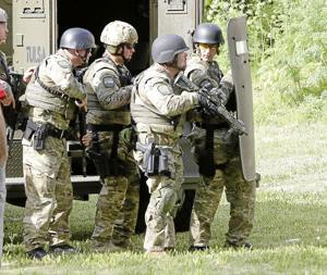 Law enforcement officers take on one another in Oklahoma SWAT ...