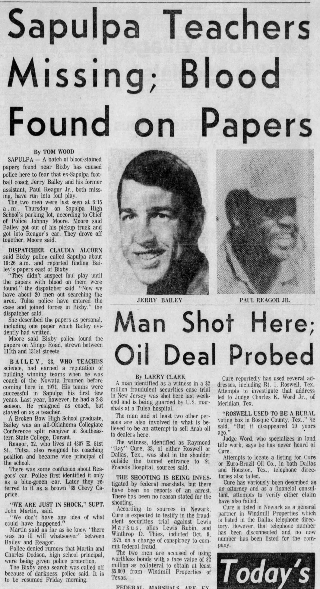 Sapulpa football coach's 1976 murder gets true-crime episode