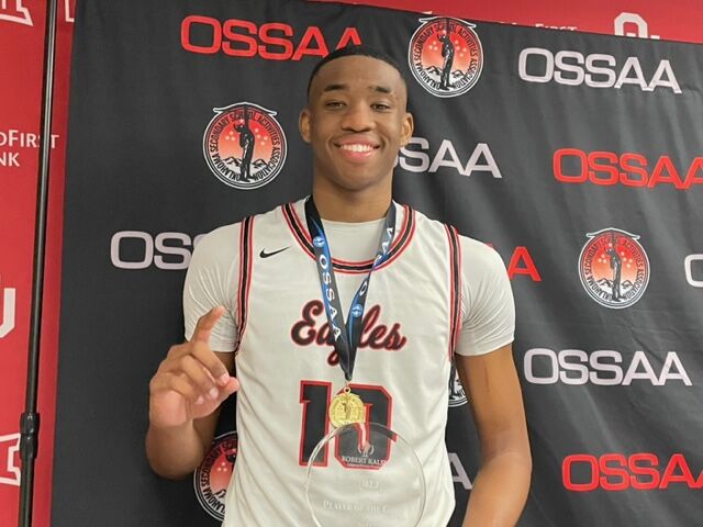 Brandon Garrison leads Del City's rally past Carl Albert for 5A boys title