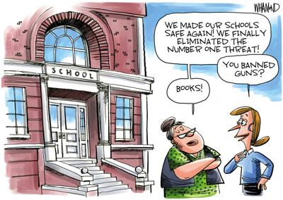 Cartoon: Protecting our schools
