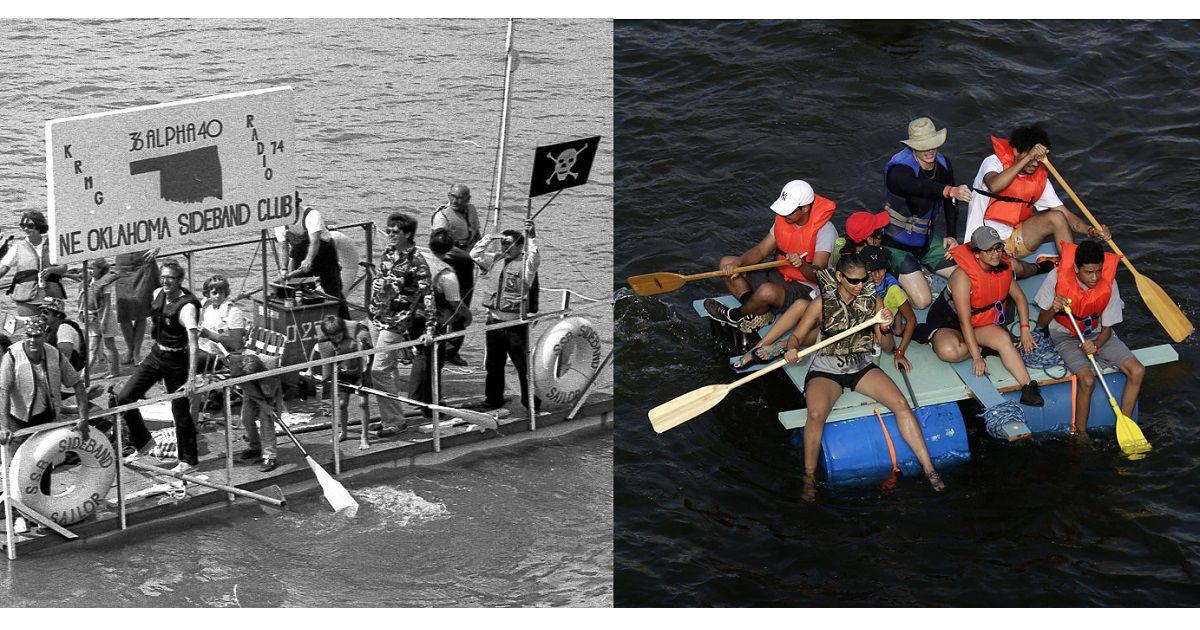 Tulsa Labor Day's Great Raft Race | 50 years of photos